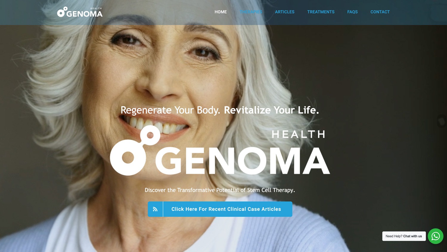 Genoma Health Stem Cell Therapy - Shereshevsky Design